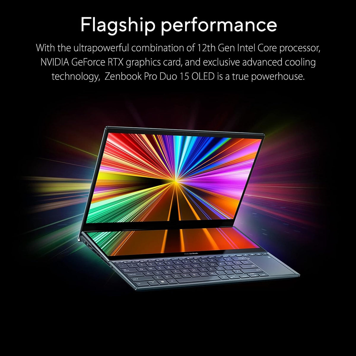 ASUS ZENBOOK PRO DUO I7-12VA 16GB RAM 1TB SSD RTX 3060 6GB TOUCH 15.6 ...